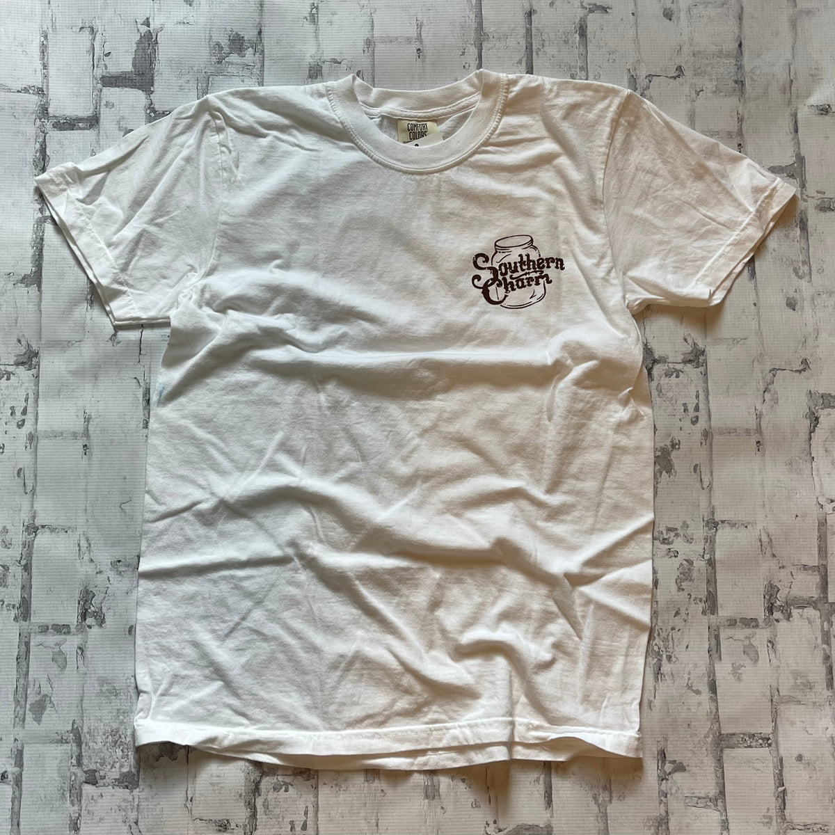 Southern Charm "Sunflower Banner " Short Sleeve T-shirt - White ...