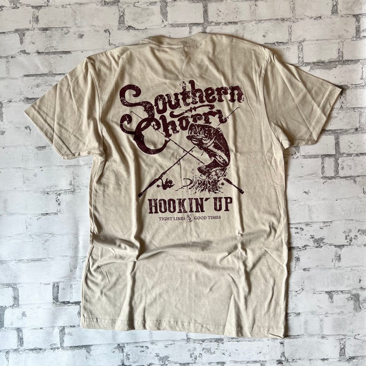 Southern Charm "Hookin Up" Short Sleeve T-shirt - Silk – Southern Charm ...